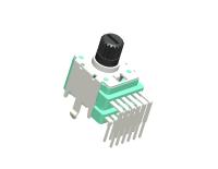 China Heavy Duty 100MΩ Min Insulation Resistance Rotary Potentiometer for sale
