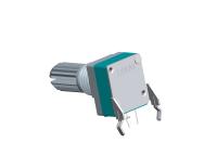 China Manufacturer Supplier 09mm Horizontal type rotary potentiometer with bracket for audio appliance for sale