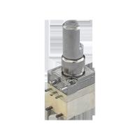 China RV9DR1NS Metal Shaft Micro Potentiometer Rotary Mounting Type Through Hole / DIP Mount for sale