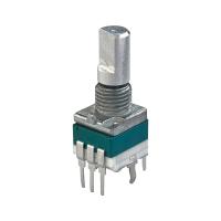 China RV9312NM 9mm Rotary Potentiometer With Push Switch For Smooth Operation for sale