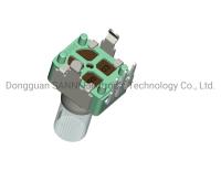 China Plastic Metal Rotary Potentiometer -25C-85C Rotational Life 10 For Industrial Control for sale