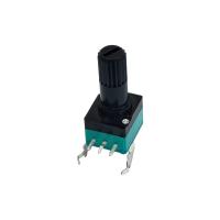 China RV97P5N0 9mm Rotary Potentiometer Knurled Shaft Type 0.05W Power Rating for sale