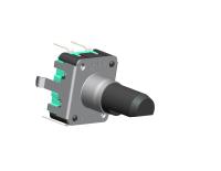 China Through Hole/DIP Mount Rotary Voltage Divider Potentiometer with 6mm-20mm Normal Shaft Length for sale