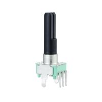 China 6mm Shaft Diameter Rotary Potentiometer with 500VAC Dielectric Strength and Wide Operating Temperature Range for sale