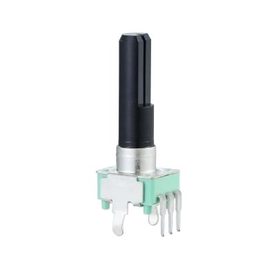 China 6mm Shaft Diameter Rotary Potentiometer with 500VAC Dielectric Strength and Wide Operating Temperature Range for sale