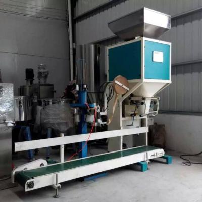 China Animal Feed Wheat Bran Packing Packer Full Automatic Power Screw Feeding Machine for sale