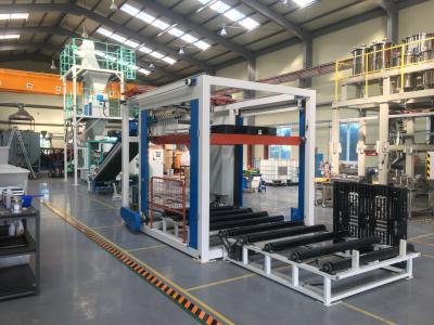 China 0.5mpa 0.7mpa Air Source Automatic Bag Palletizing Machine 500bags/Hour for sale