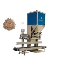 China Semi Automatic Bagging Machine 50kg Maize Sesame Sugar Salt Filling Machine for sale