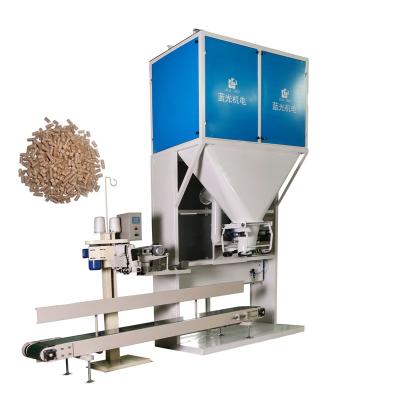 China Gravity Feeding Granule Silica Gel Packaging Machine For Open Mouth Bag for sale