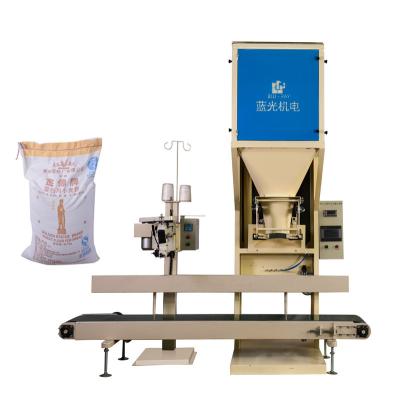 China Pp Granular 50kg Bag Semi Automatic Bagging Machine 420 Bags/Hour for sale