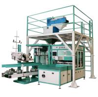 China Full auto 500-600 bag per hour quantatitive peanut corn wheat rice bagging machine for sale