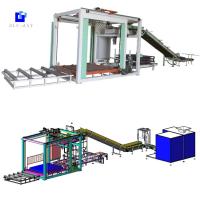 China China Purple Horn high speed 500 bag/hour automatic  bag stacker machine with CE for sale