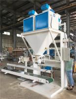 China 50kg Rice Hull Talcum Limestone Powder Filling Machine Screw Feeding for sale
