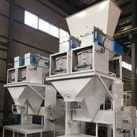 China Screw feeding Aloe Vera Gel Spray Dried Powder Semi Automatic Bagging Machine for sale