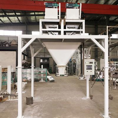 China Auger Feeding Wheat Flour Powder 10-50kg Bag Weighing And Filling Machine for sale