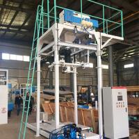 China 3KW Purple Horn Gravity Feeding Jumbo Bag Packing Machine for sale