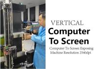 China Vertical UV Laser CTS Computer To Screen Exposing Machine 20W/25W with 1200×1300mm Capacity and 2540dpi Resolution for sale