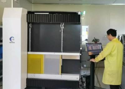 China Solvent Resistant Emulsion 3μM-150μM UV Laser Cts Machine 400mm*500mm Min. Frame Size for sale