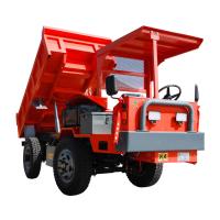 China 3 Ton Wheeled Underground Dump Truck 63HP 4x4 Dumper for Mining Tight Spaces for sale