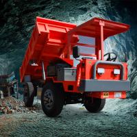 China 3 Ton Wheeled Underground Dump Truck 63HP 4x4 Dumper for Mining Tight Spaces for sale