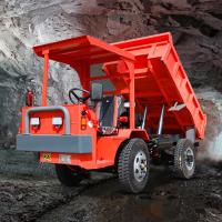 China 3 Ton Wheeled Underground Dump Truck 63HP 4x4 Dumper for Mining Tight Spaces for sale