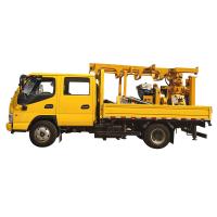 China XYC-200 Vehicle Mounted Water Well Drilling Rig 200m Depth Hydraulic Truck for sale