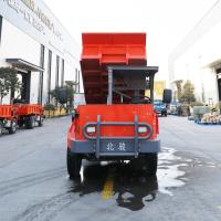 China Mini Self Dumping Truck 7 Ton Tipper 70KW 95HP Engine Power Highly Maneuverable for sale