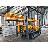 China 350m Portable Hydraulic Water Well Drilling Rig SPT Gold Mining Core Sample Drilling Rig for sale