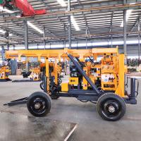 China Large Torque 200meter Waterwell Drilling Rig Machine For Rock Hard XYX-200 for sale