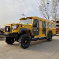 China 18-Person Mining Personnel Carrier 6169x2100x2380mm Underground Transport Vehicle RU-18 for sale