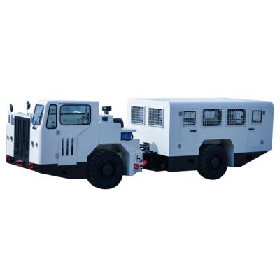 China Underground Personnel Carrier 19 Person Rated Capacity 4WD Articulated Steering for sale
