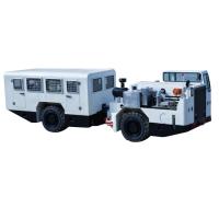 China Underground Personnel Carrier 19 Person Rated Capacity 4WD Articulated Steering for sale