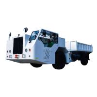 China 3000kg Underground Utility Vehicle Ultra Low Type Trackless Rubber Tyred for sale