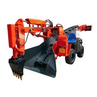 China Hydraulic Crawler Mucking Loader Wheel Dig Slag Machine 11-15kw 3100-3400kg for sale