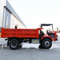 China 7 Ton Underground Mining Articulated Tipper Truck YUNEI 4102 Engine 70KW 95HP for sale