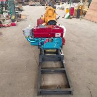 China 200m Depth Hydraulic Core Drilling Rig Machine Fast Speed HZ-200YY for sale