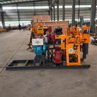 China 200m Depth Hydraulic Core Drilling Rig Machine Fast Speed HZ-200YY for sale