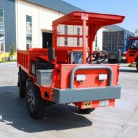 China Canopy Cabin  3 Ton Tipper Truck Compact Dump Truck  Fuel Efficient for sale