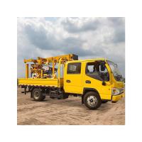 China 100m 200m Deep Truck Mounted Water Well Drilling Rig High Performance for sale