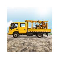 China 100m 200m Deep Truck Mounted Water Well Drilling Rig High Performance for sale