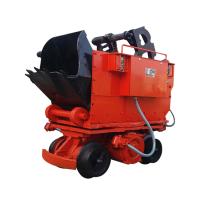 China Remote Control Pneumatic Rock Loader Z-17W 0.17m3 Bucket 20-30m3/h Capacity for sale