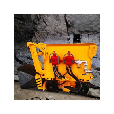 China Electric Rock Loader Machine 0.17m3 Bucket Three Walking Modes for Mining Tunnels for sale
