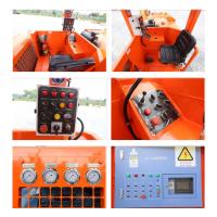 China Tunnel Mining Wet Mix Shotcrete Machine 4×4 Drive PLC  Control for sale