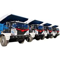 China 90 Ton Electric Dump Truck 287 KWh Single Motor Mining Tipper TS-0725 Transmission for sale