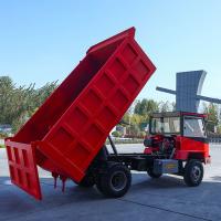 China Powerful Performance 4x2 Dump Truck Side Driving 12 Tonne Tipper Truck for sale