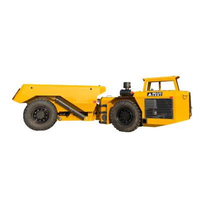 China Four Wheel Drive Articulated Tipper Underground Haul Truck 12 Ton Capacity for sale