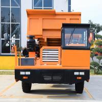 China 15 Ton U Type Bucket 4x2 Tipper Truck Underground Mining Dump Truck 118KW for sale