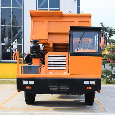 China 15 Ton U Type Bucket 4x2 Tipper Truck Underground Mining Dump Truck 118KW for sale