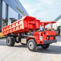 China CE Hydraulic Diesel Underground Mining Truck 10 Ton 95HP Articulated Dump Truck for sale