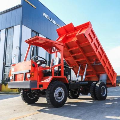 China CE Hydraulic Diesel Underground Mining Truck 10 Ton 95HP Articulated Dump Truck for sale